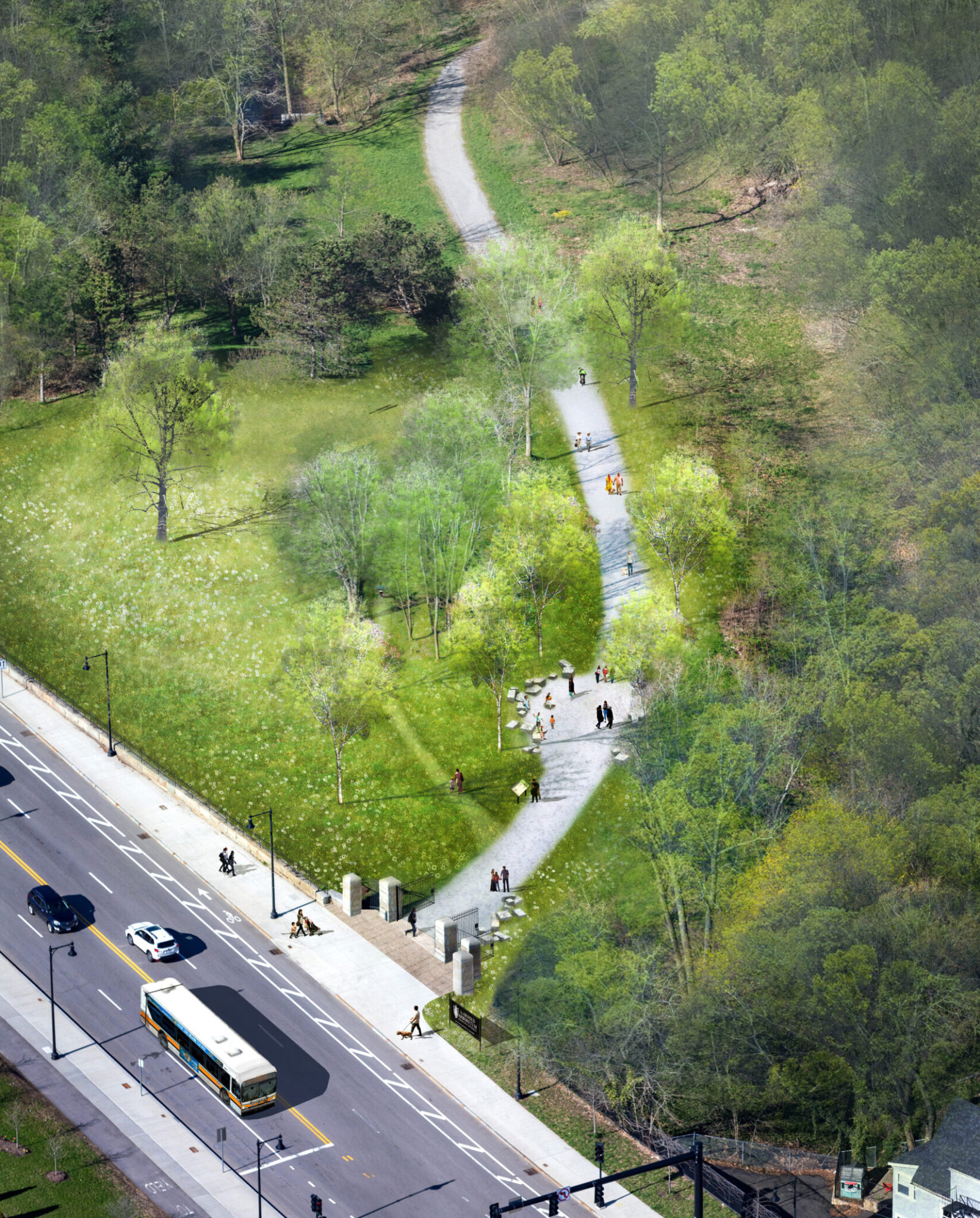 Entrance Renovations to Boost Access and Connectivity - Arnold Arboretum